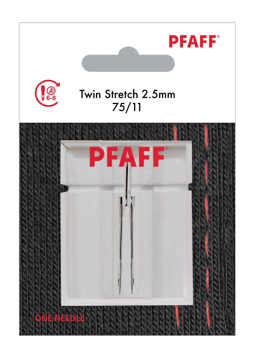 PFAFF Twin Stretch Needle, 2.5mm – Sewing Machine Magic